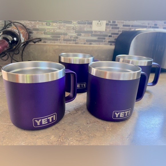 Yeti | Kitchen | Custom Painted 4 Oz Yeti Rambler Mug No Lid Purple ...